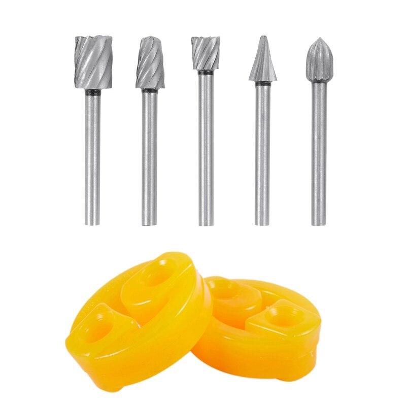 10Pcs HSS Tungsten Carbide Rotary Cutting Burr Set... – Grandado