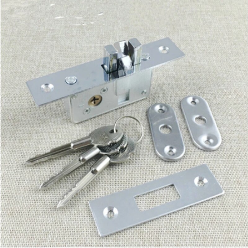 Mortise Invisible Lock Aluminum Alloy Sliding Door... – Grandado