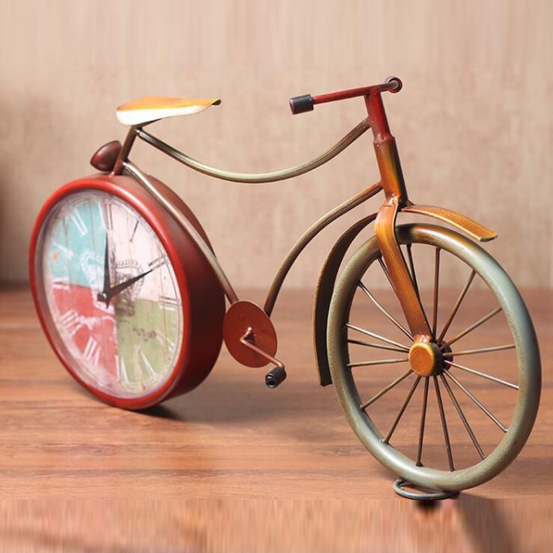 Strongwell nordico de hierro arte bicicleta reloj ... – Grandado
