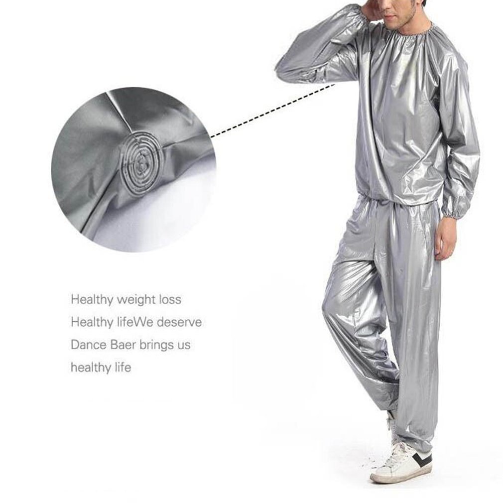sauna suit PVC Sauna Suit Anti-Rip Training Fitnes... – Grandado