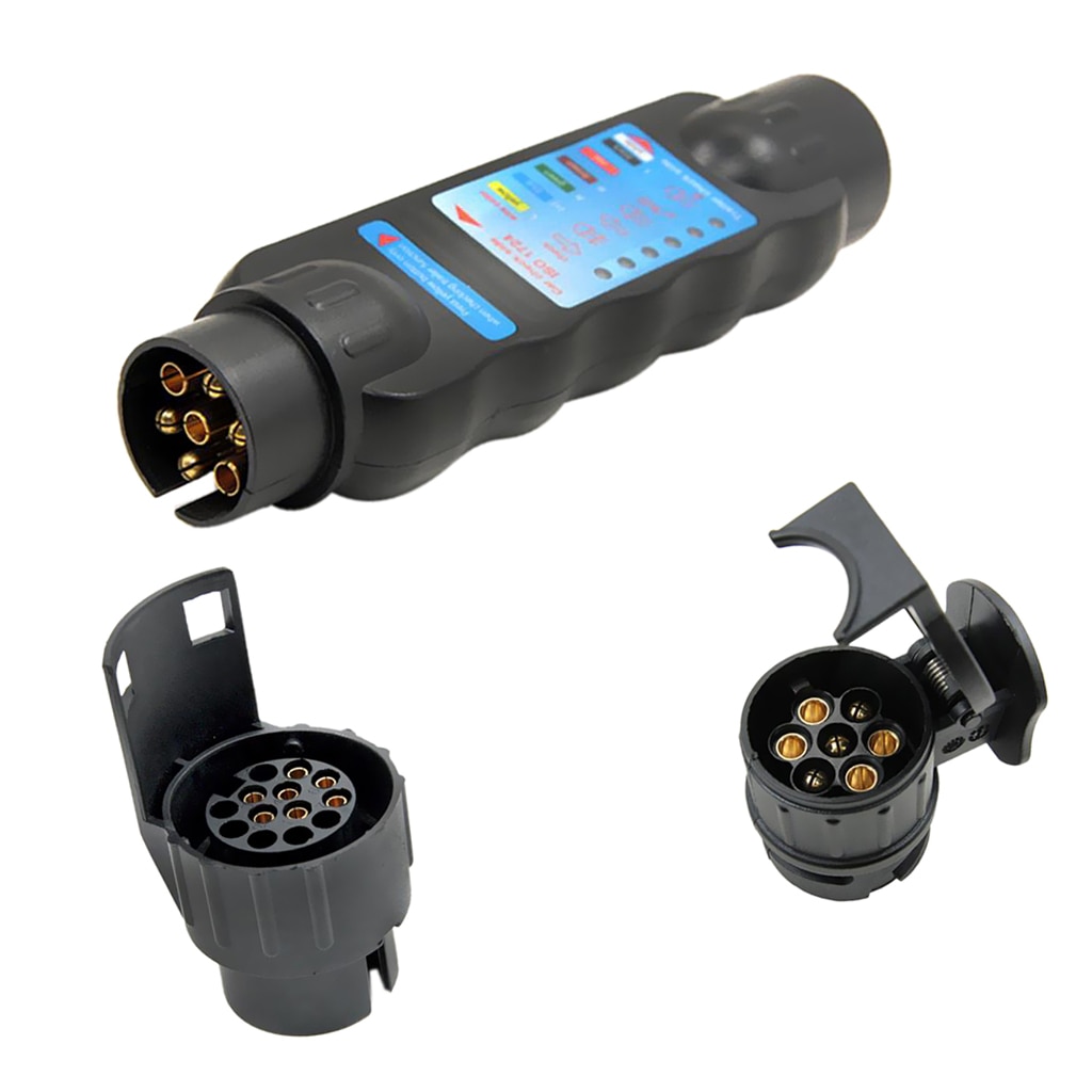 3 Pcs 7Pin 13Pin Car Vehicle Towing Trailer Socket... – Grandado