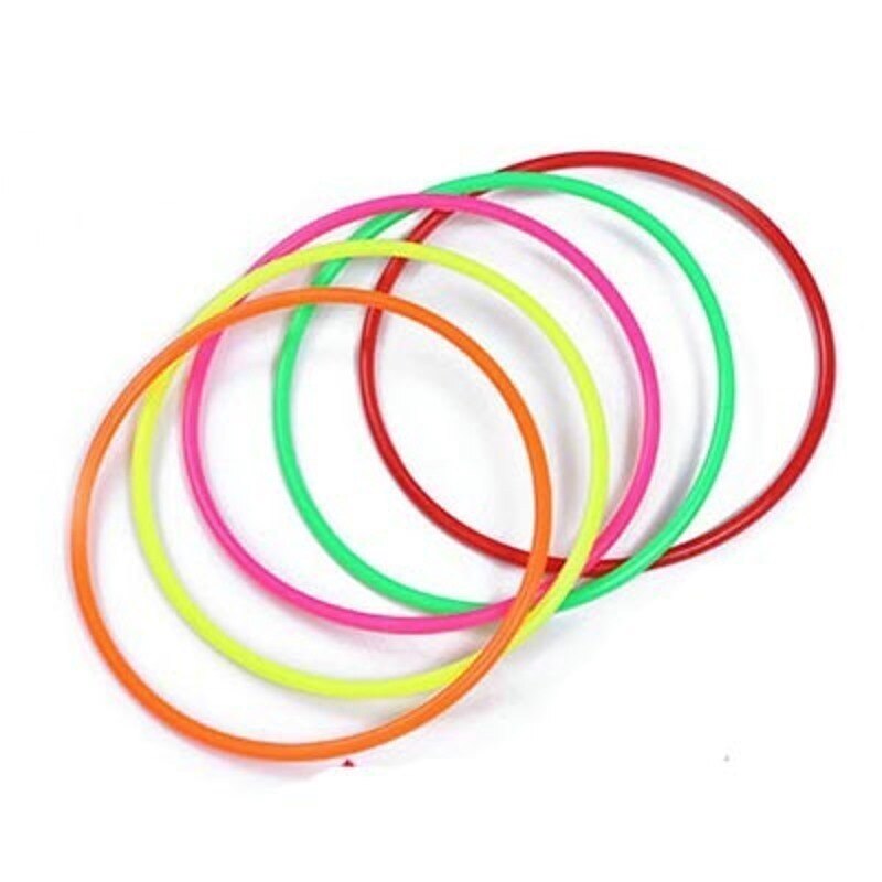 20pcs sport toy ring Sport Toy 12cm Outdoor Colorf... – Grandado
