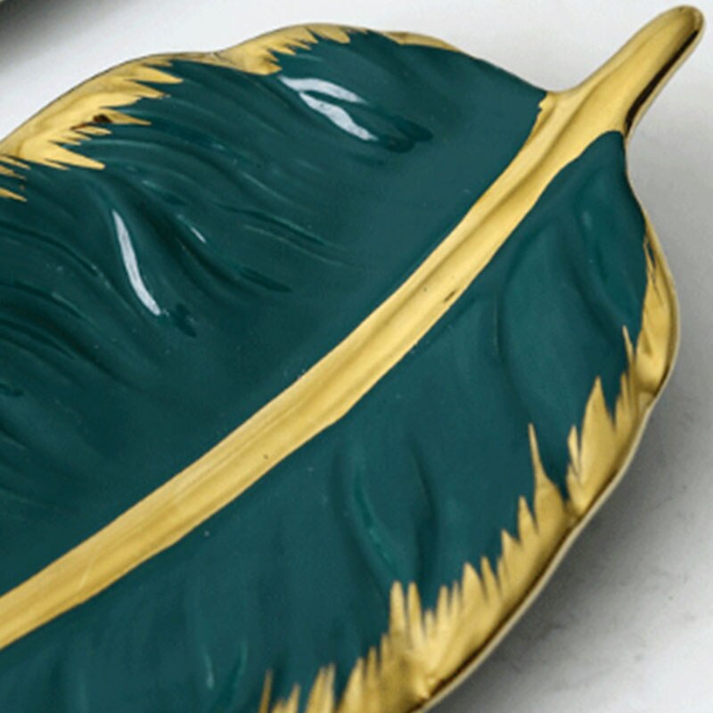 Luxury Home Phnom Penh Feather Leaf Decorative Sus... – Vicedeal