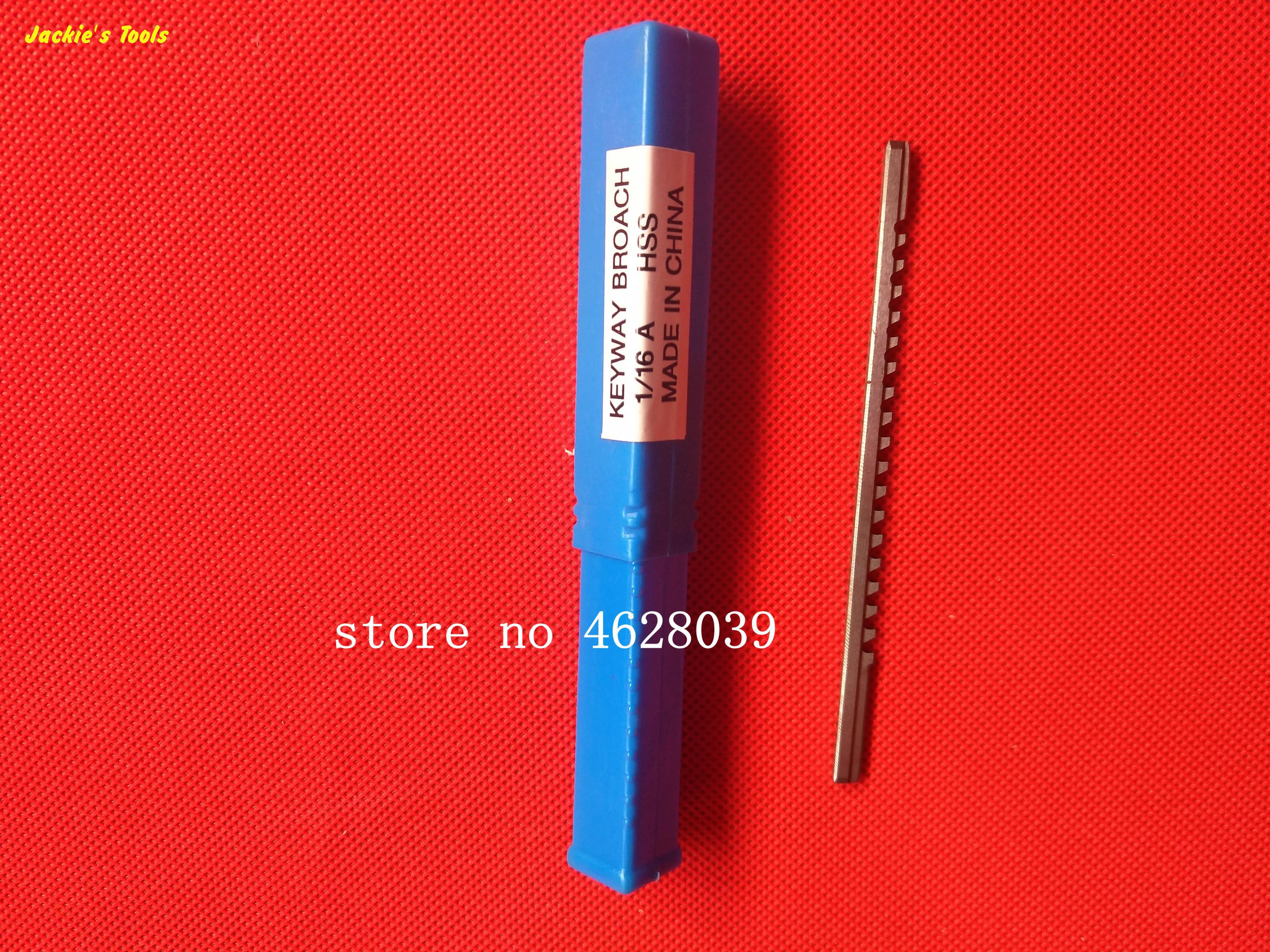 Keyway Broach 1/16" Inch A Push Type High Spe... – Vicedeal