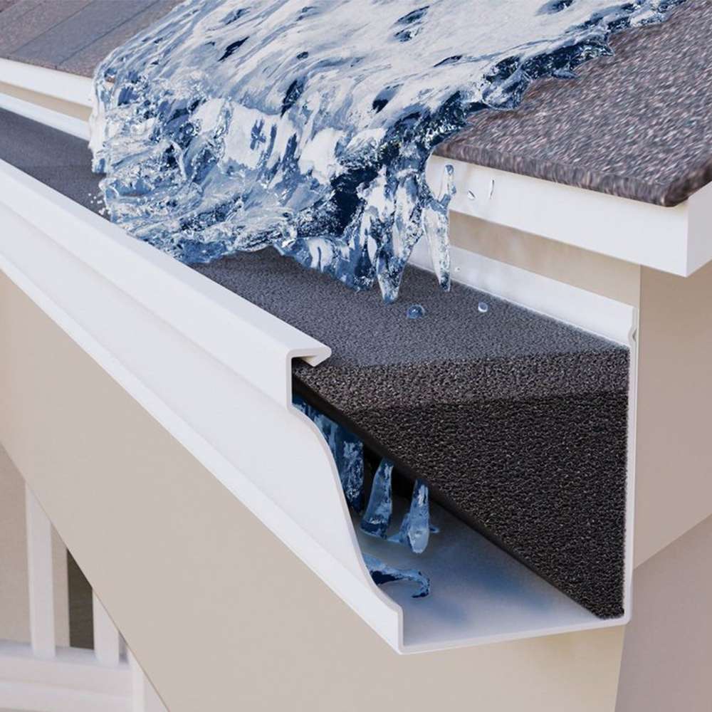 50cm Sponge Triangle Downpipe Filter Roof Gutter G... – Grandado