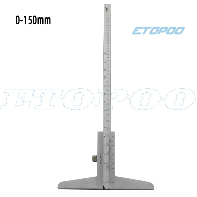 0-50mm 150mm 200mm 300mm Depth Vernier Caliper 0.0... – Grandado