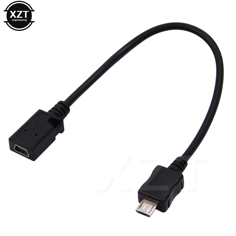 0.1M 10cm Mini USB Female to Micro USB Male Connec... – Vicedeal