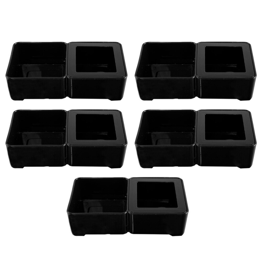 5Pcs Reptile Feeding Cases Insect Food Basins Liza... – Grandado