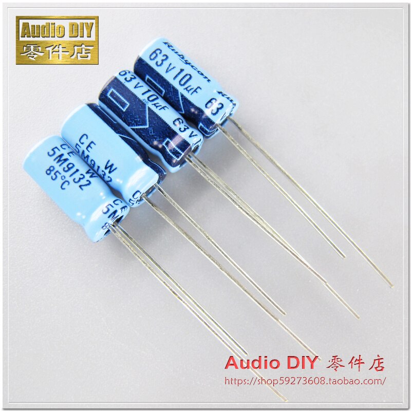 50 Pcs Rubycon Twss (Cew) 10 Uf/63 V 5X11 Mm Elekt... – Grandado