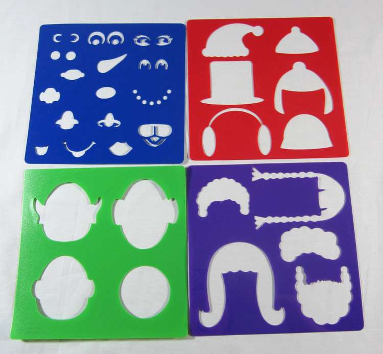 Children Puzzle Early Painting Funny Face Drawing ... – Vicedeal