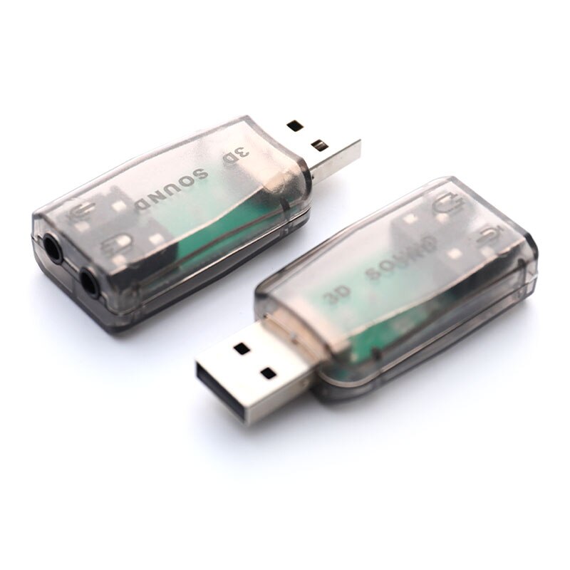 Mini External Usb To 3.5mm Mic Headphone Jack Ster... – Vicedeal