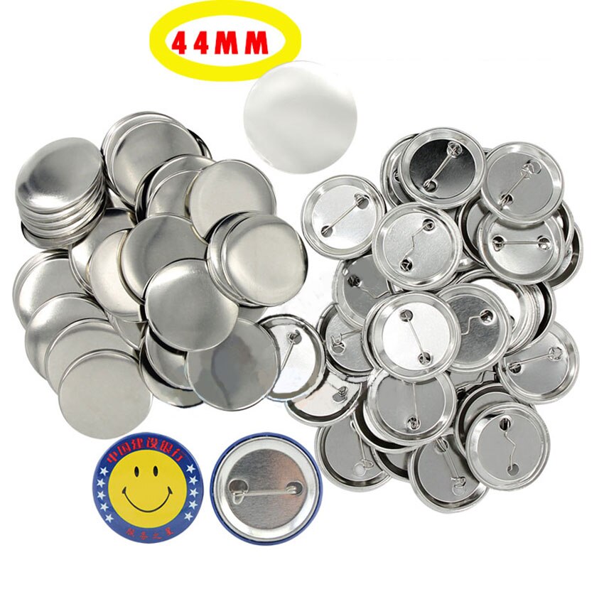 44Mm Metal Back Diy Badge Button Pins Blank Gronds... – Vicedeal