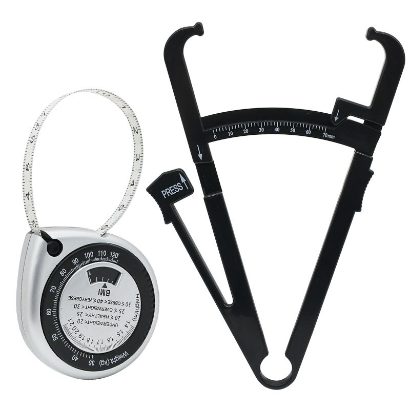 150cm BMI Body Measuring Tape Fat Clip Fitness Too... – Vicedeal