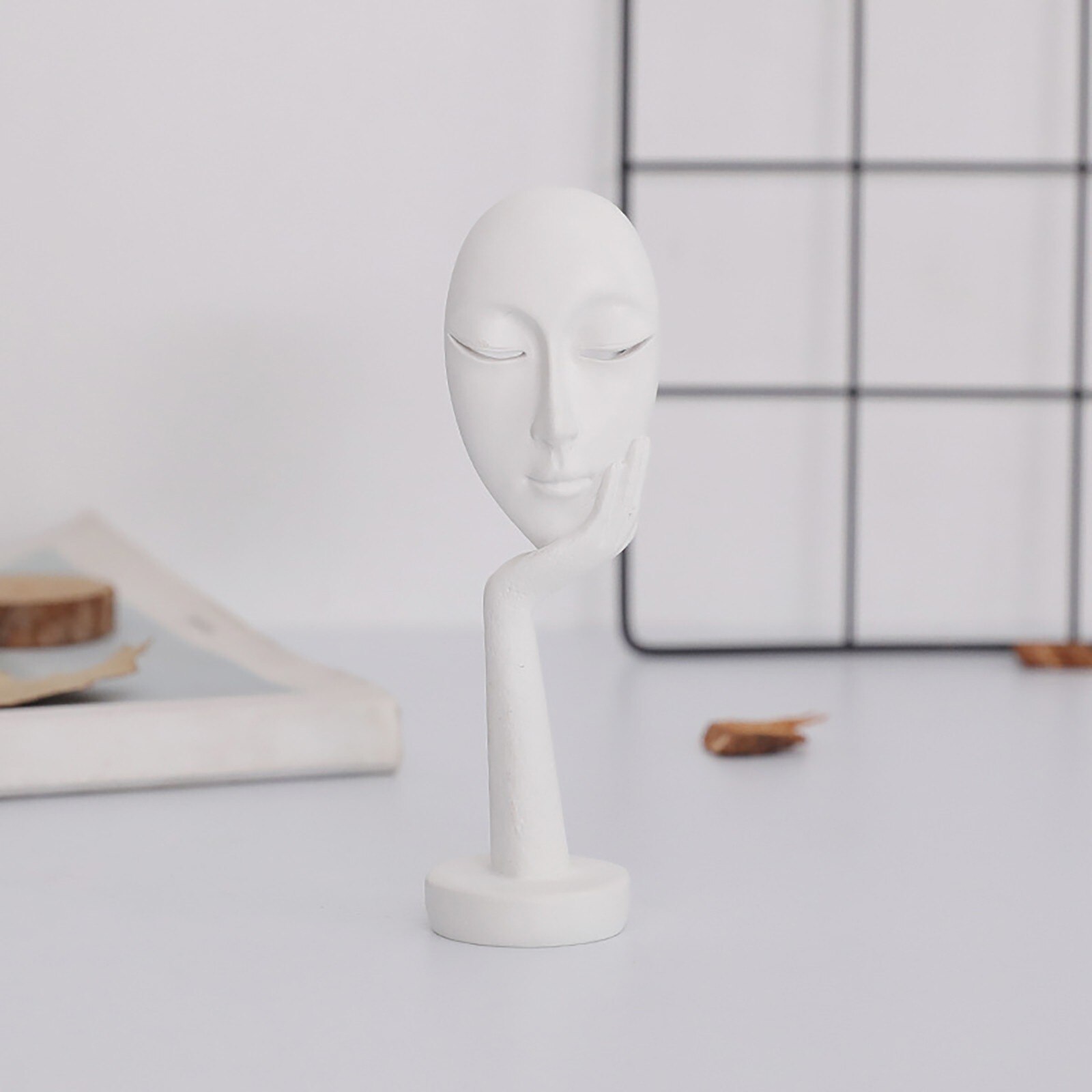 European Home Decoration Greek Sculpture Head Resi... – Grandado