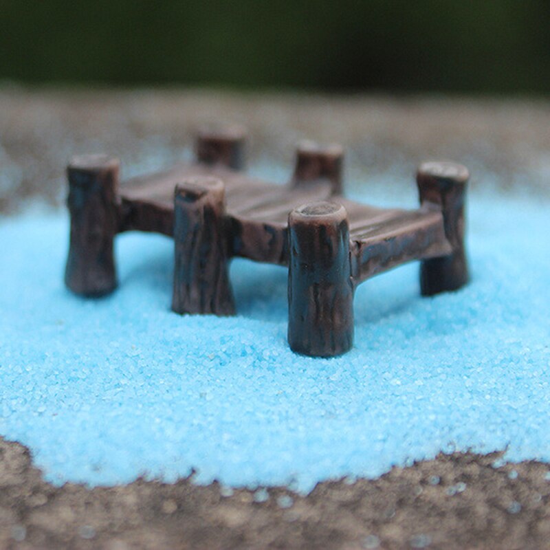 Mini Houten Brug Micro Landschap Hars Beeldjes Fai... – Grandado