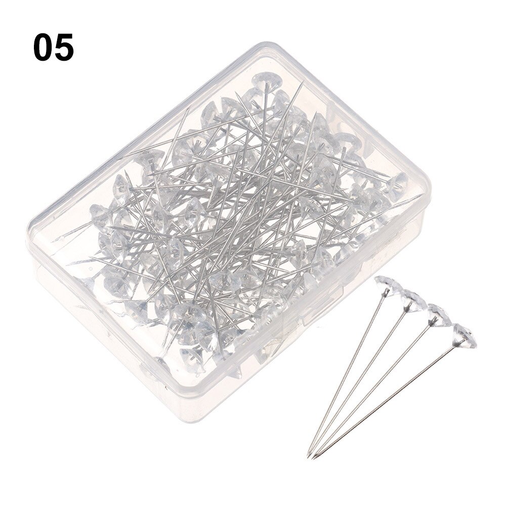 100Pcs/Box Love Heart Sewing Pin Colorful Embroide... – Vicedeal