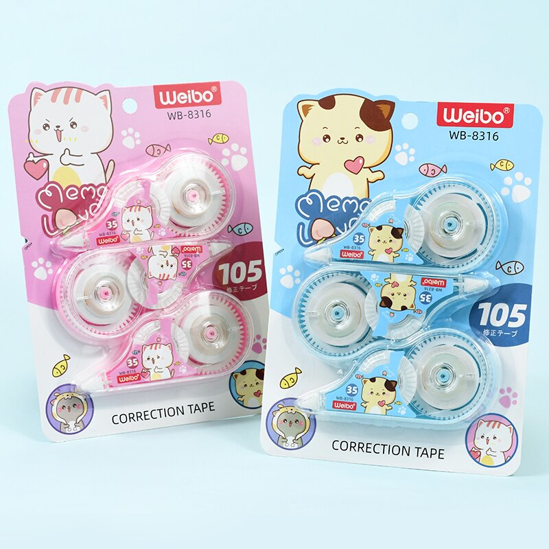 8316 16M Briefpapier Plastic Corrector Tape Cartoo... – Vicedeal