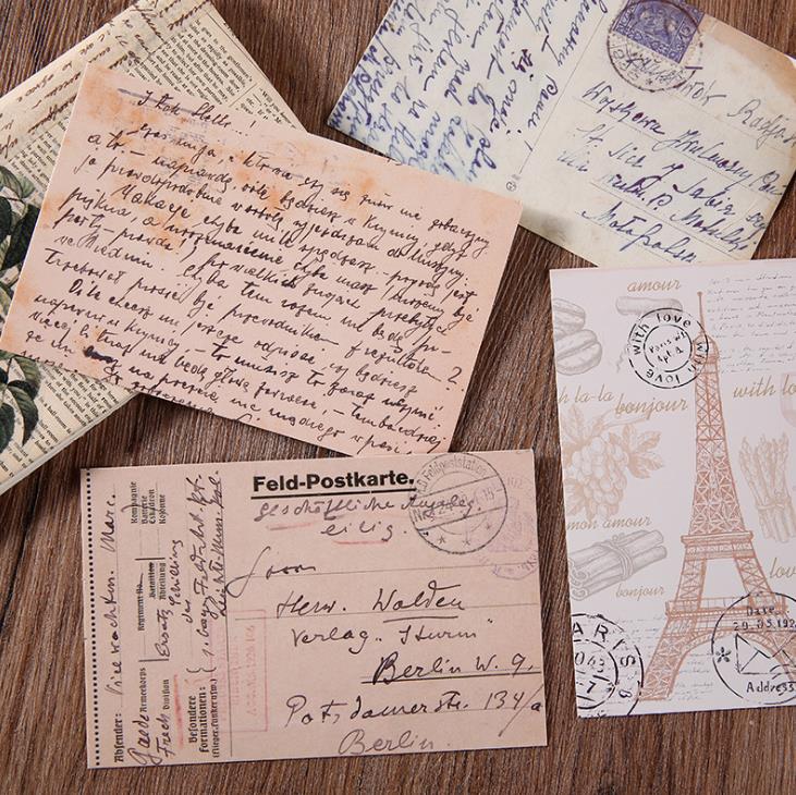 30 Pcs/pack Vintage Artist's Letter Envelope Paper... – Grandado