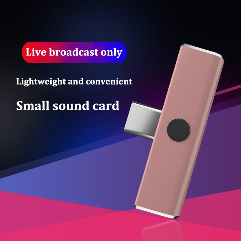 Voice Changer Live Broadcast Sound Card Portable M... – Grandado