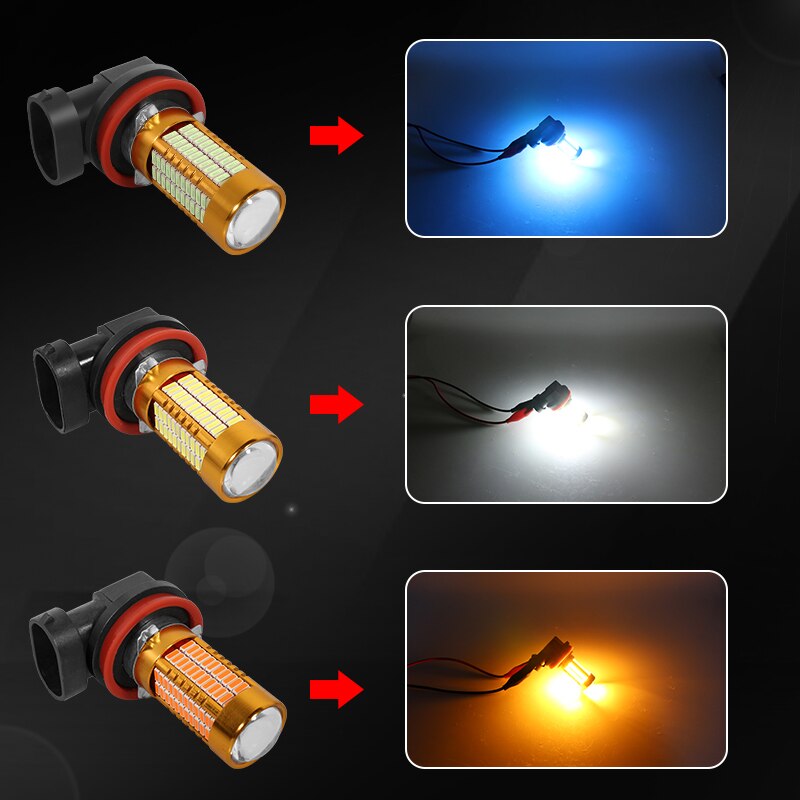 HYZHAUTO 2Pcs H8 H11 FÜHRTE Nebel Lampe HB4 HB3 90... – Grandado