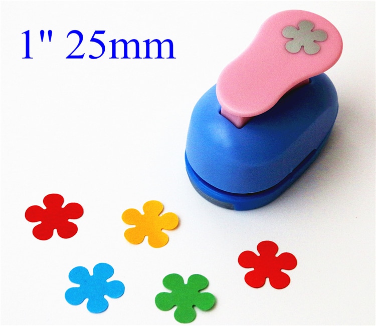 2.5cm Flowers punch diy craft hole punch eva foam ... – Grandado