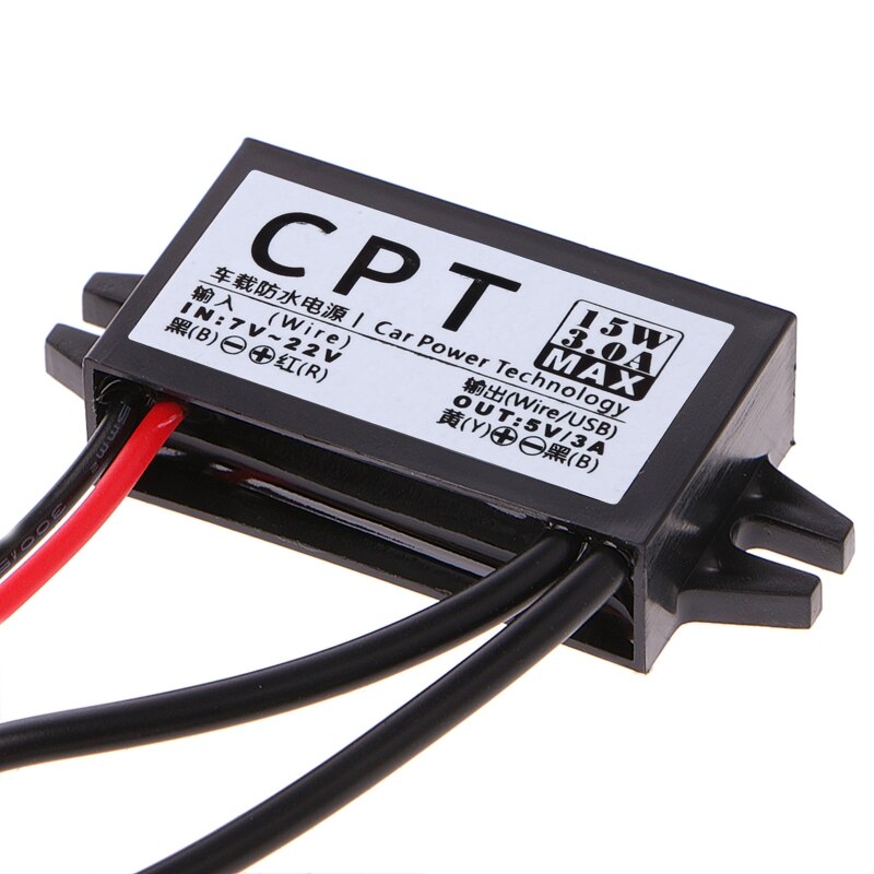 DC Converter 12V To 5V 3A Double 2 USB To Auto Pow... – Vicedeal