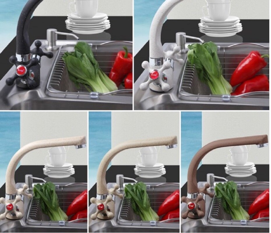 Multicolor Spray painting Kitchen sink Faucet Cold... – Grandado