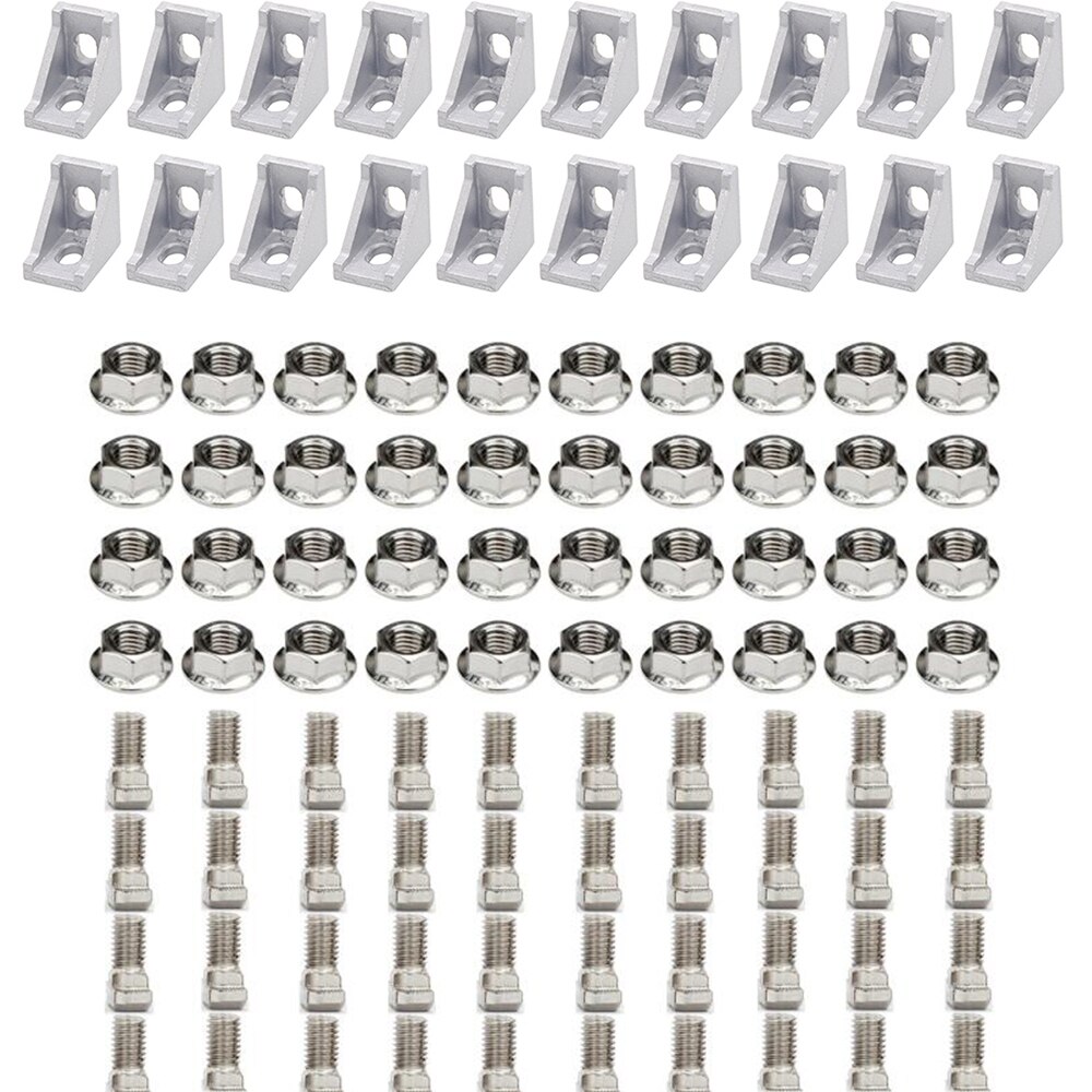 2028 Aluminium Profiel Connector Set: 20Pcs 2028 H... – Grandado