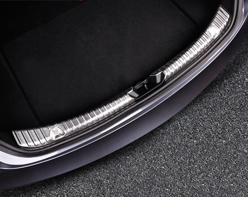 For Tesla Model 3 Stainless Steel Rear Boot Trunk ... – Grandado