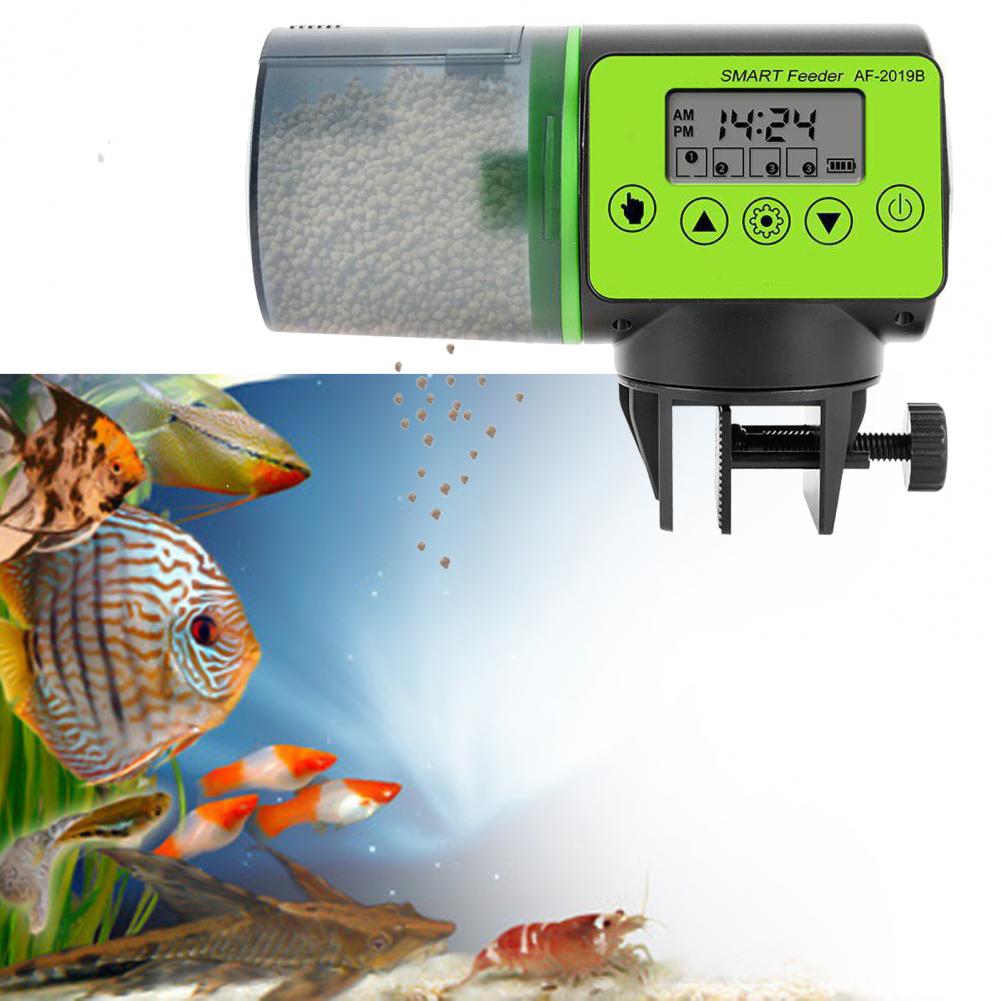 Smart Automatic Fish Feeder with LCD Indicates Tim... – Vicedeal