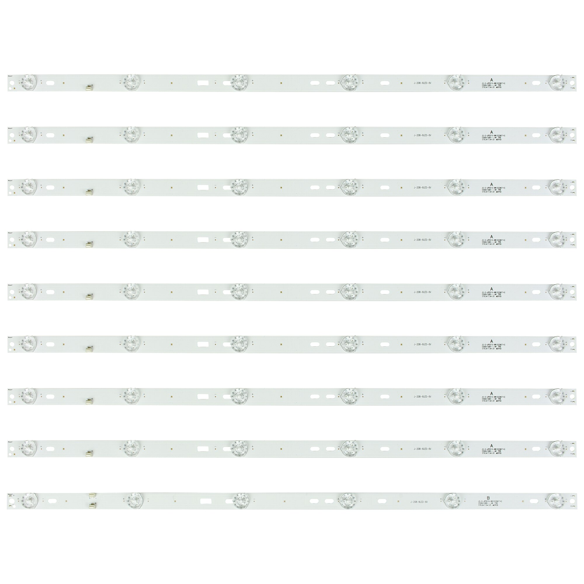 LED Backlight strip 6 LED JS-D-JP5510-B61EC E55DU1... – Grandado