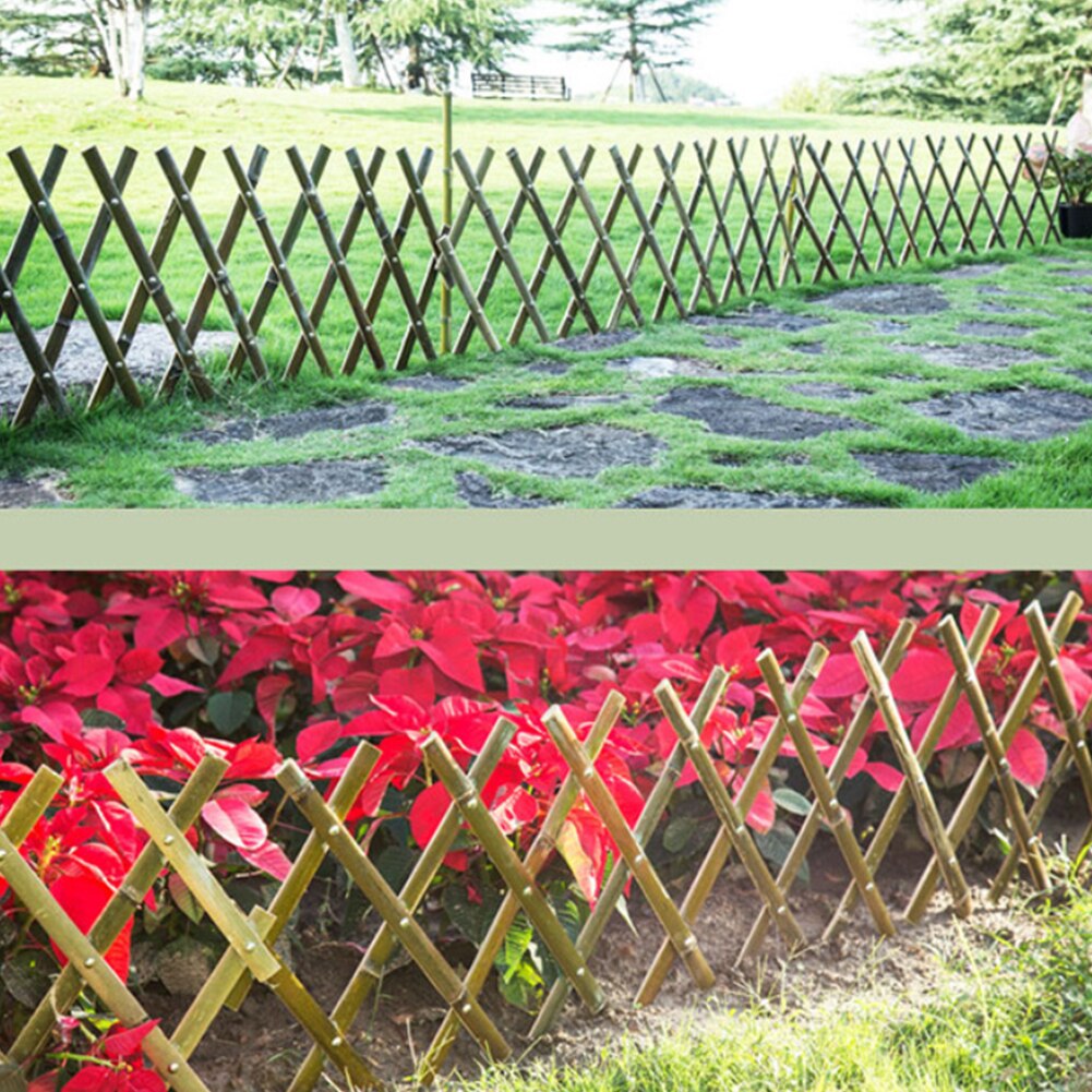 40x180cm Bamboo Fence Telescopic Expanding Barrier... – Grandado