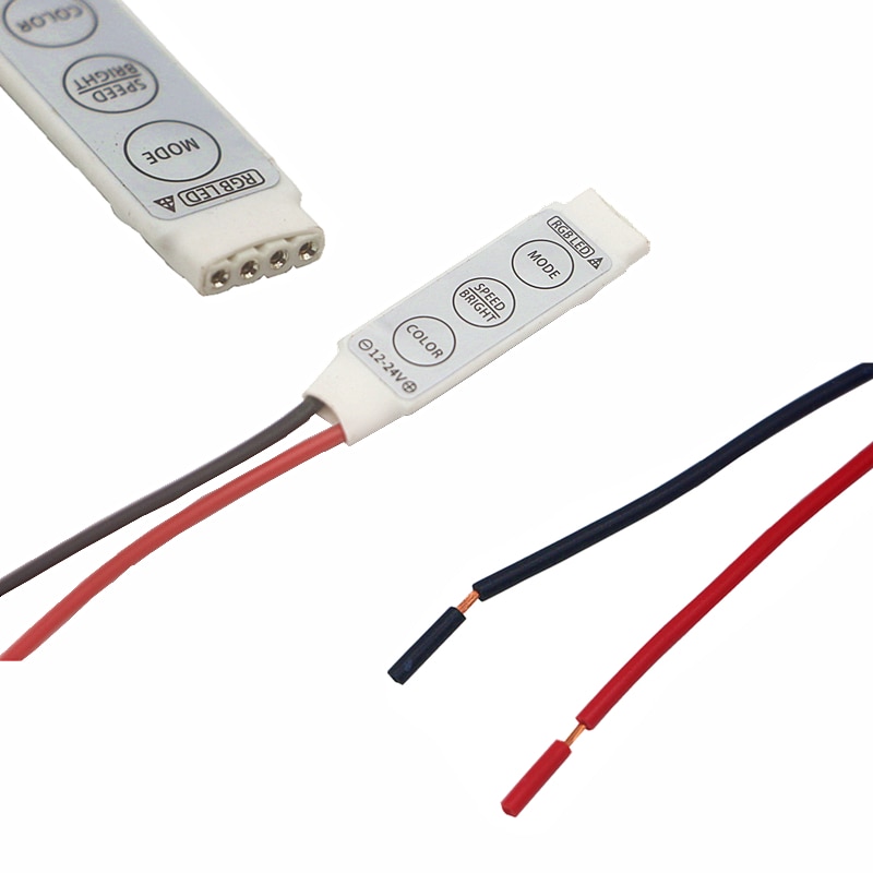 1/10 Pcs/Lot Dimmer LED Tape RGB Controller DC 5V ... – Vicedeal