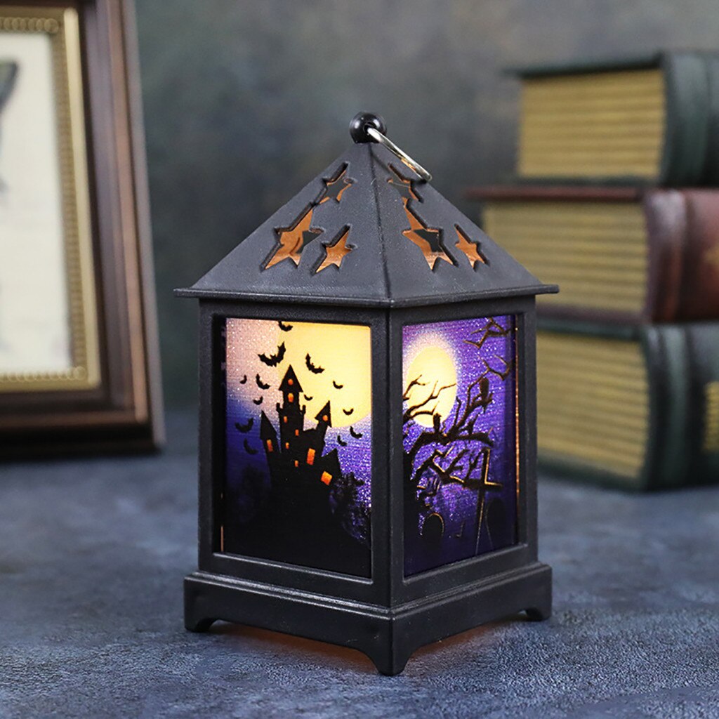 Halloween Pompoen Licht Lamp Deur Kamer Decoraties... – Grandado