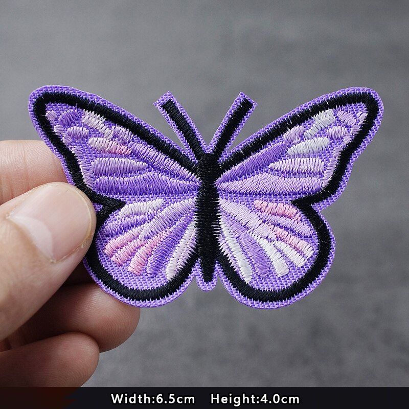 Color Butterfly Patches For Clothing Embroidery Ap... – Grandado