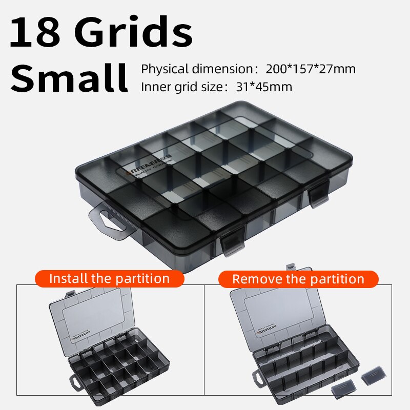 Plastic Storage Boxes Slots Adjustable Packaging T... – Vicedeal