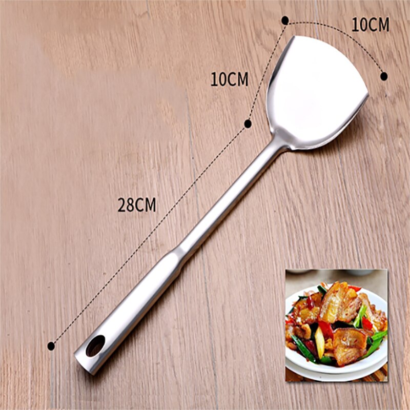 Stainless Steel Fried Shovel Cooking Turners Spatu... – Grandado