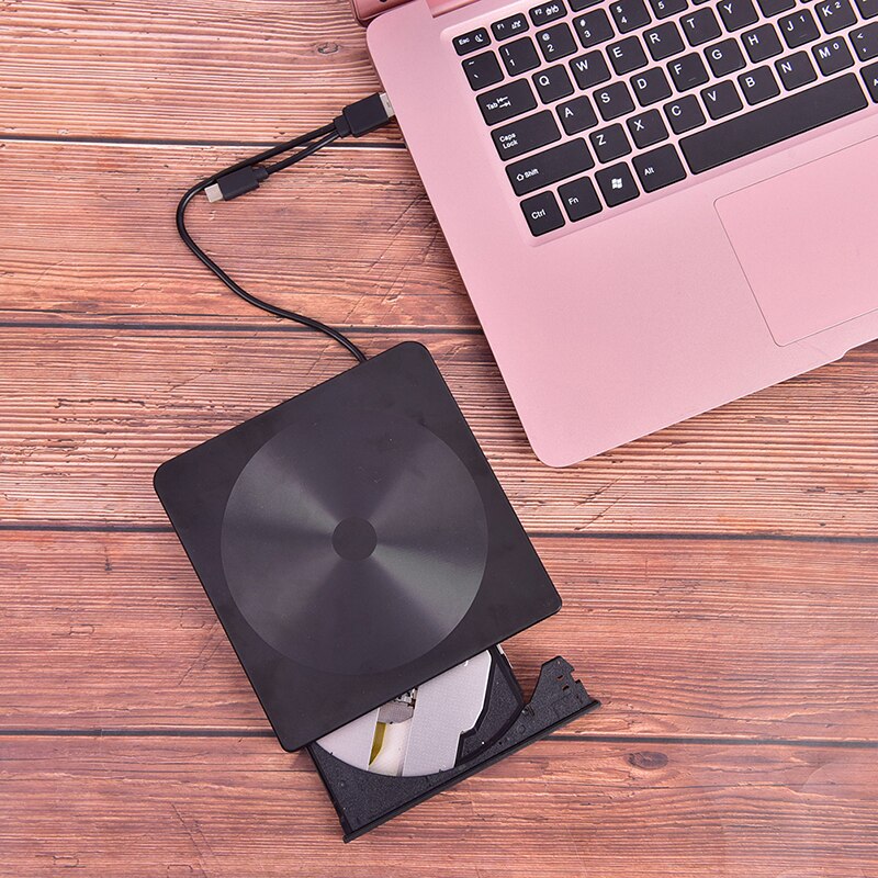 Type C USB 3.0 Slim External DVD RW CD Writer Driv... – Grandado