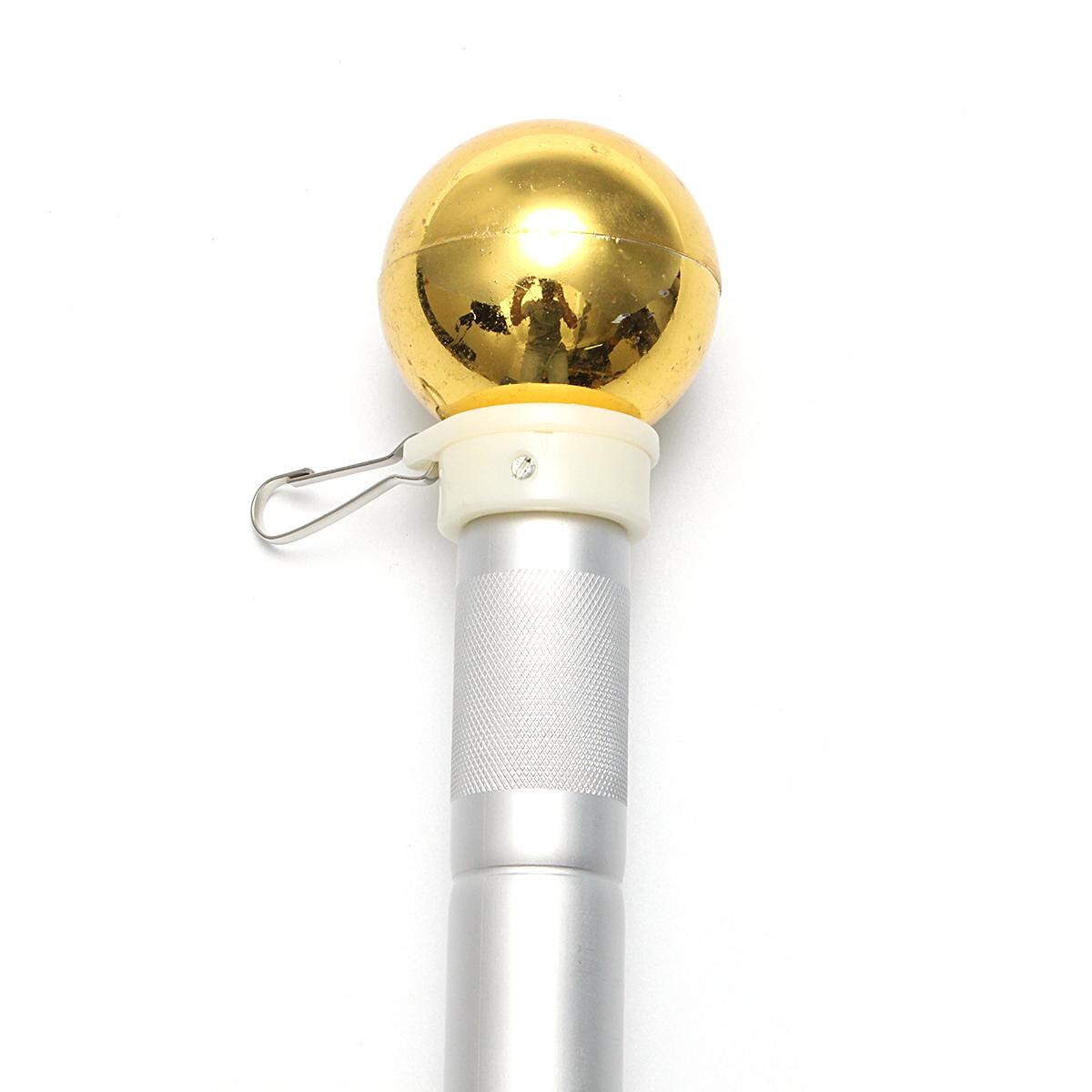 1 PC 155cm 5FT Portable Aluminum Flags Pole Metal ... – Grandado