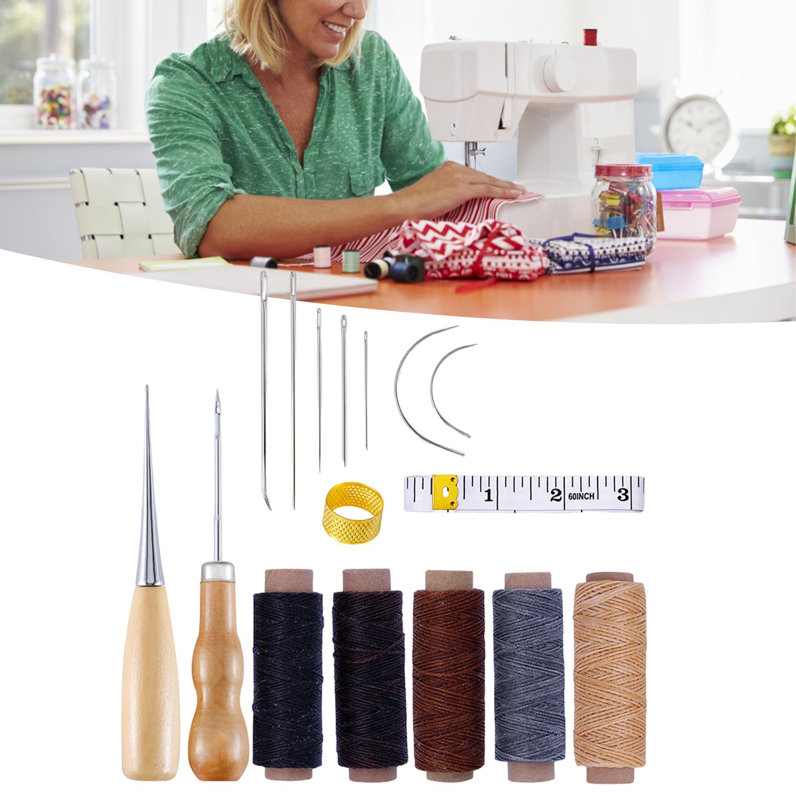 Leather Craft Tools Kit Art Craft Tools with Awl 1... – Vicedeal