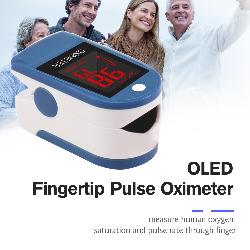 Vingertop Pulsoxymeter SpO2 Monitor Zuurstof Verza... – Vicedeal