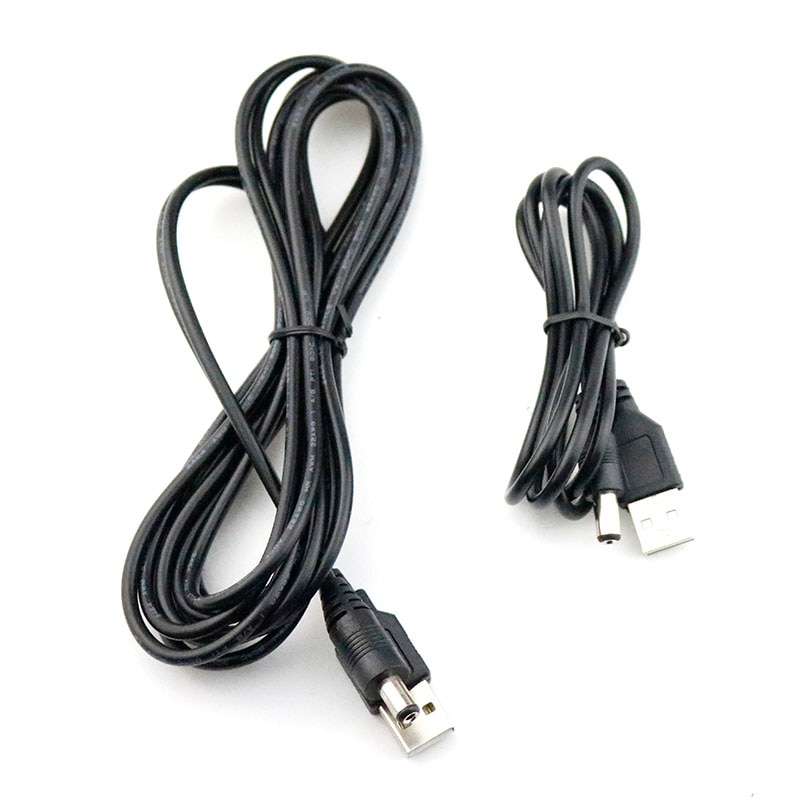 1M 2M 3M 5M 10M Black USB Port 5V 5.5*2.1mm DC Bar... – Grandado