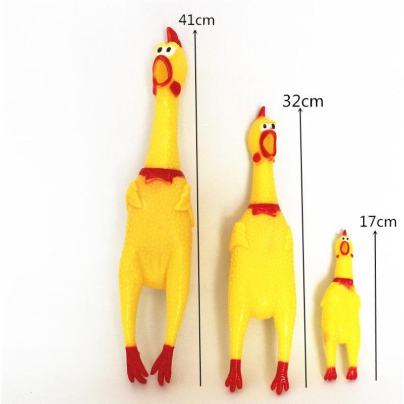 Mini 15cm Small Dog Toys Yellow Screaming Rubber C... – Vicedeal