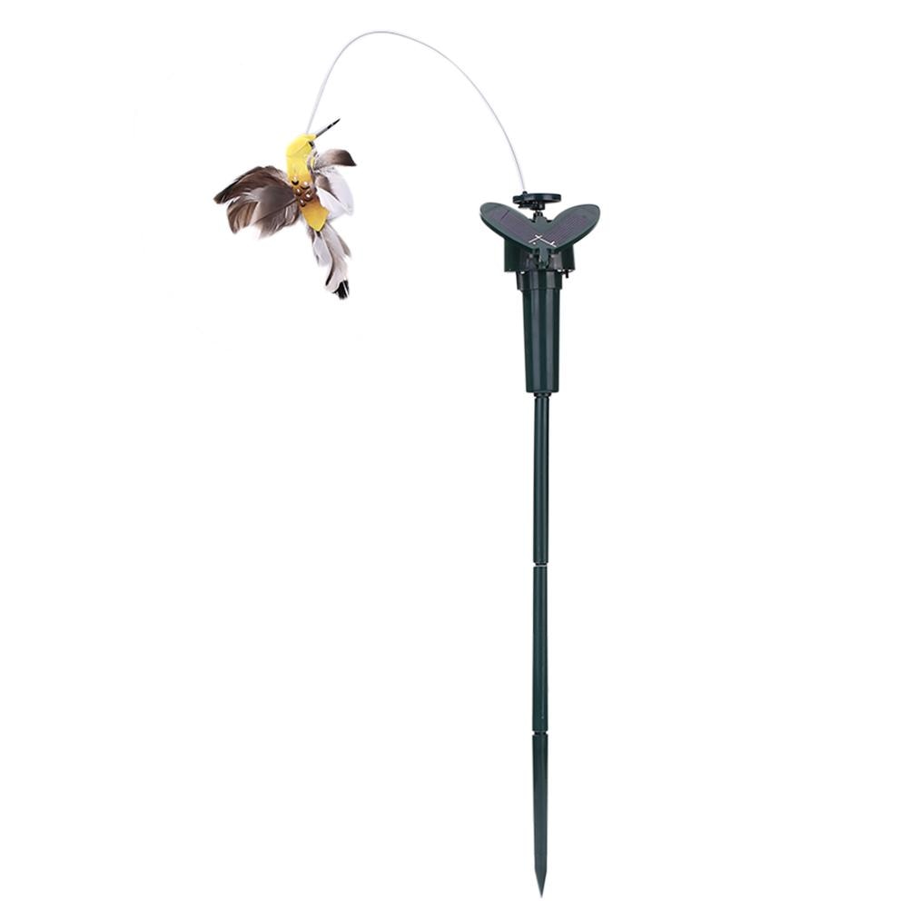 2pcs Garden Decoration Solar Powered Bird Sunflowe... – Grandado