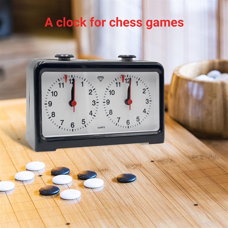 International Checkers Analog Chess Clock Mechanic... – Vicedeal