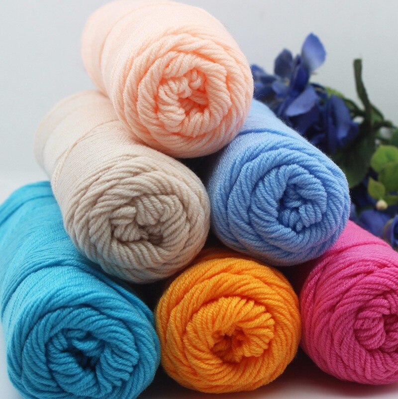 mylb 1pcs=50g Soft Milk Cotton Yarn Hand Knitting ... – Vicedeal
