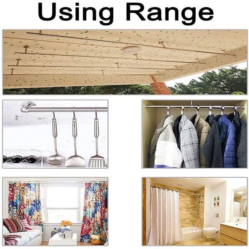 Plafond-Beugel, Garderobe Pijp Beugel, 32Mm Dia, g... – Grandado