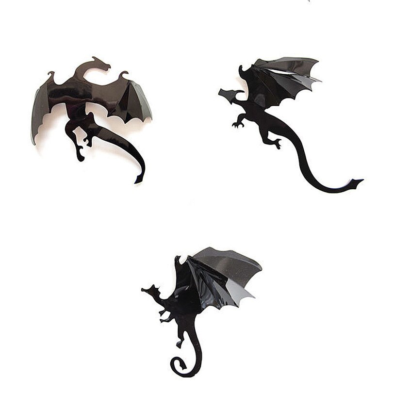7Pcs/Lot Gothic Wallpaper Halloween Wall Stickers ... – Grandado