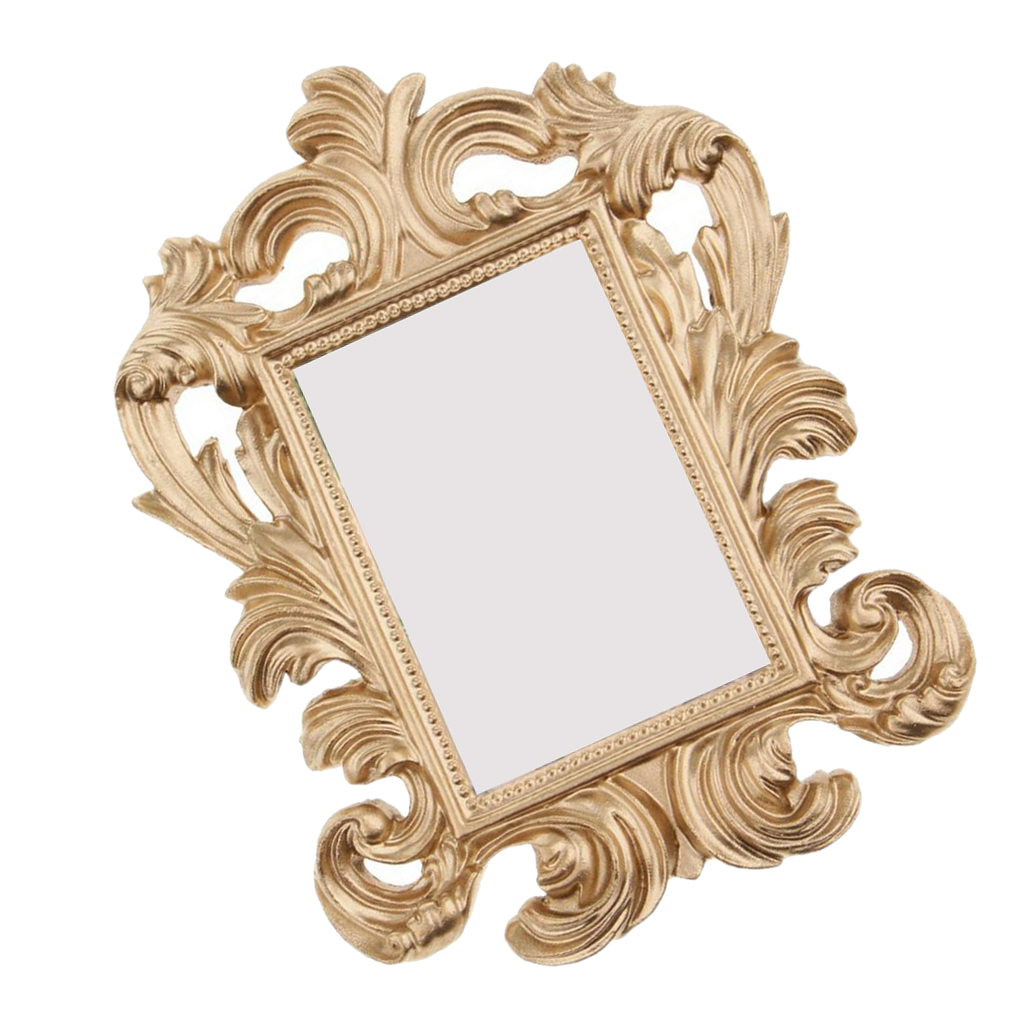 Gold Resin Stand Picture Frame - Vintage Style Pho... – Grandado