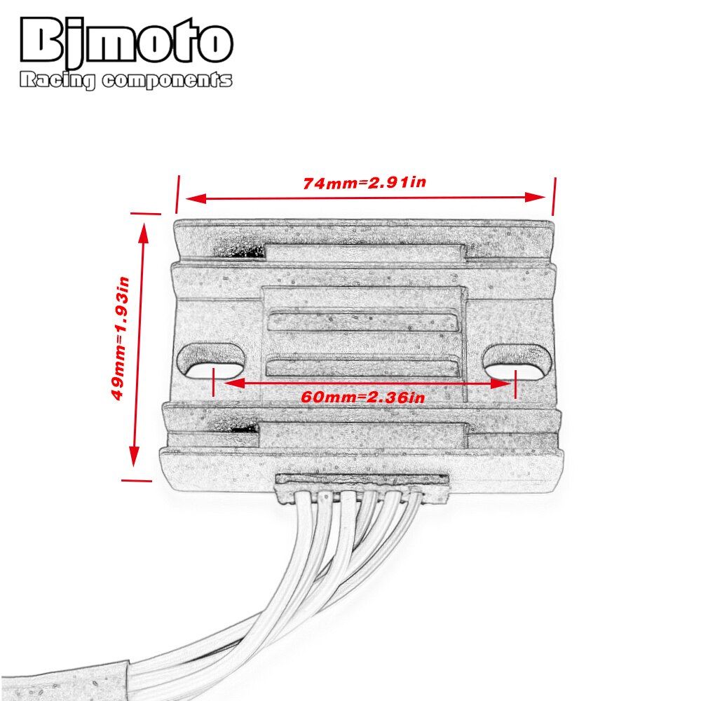 Motorcycle Voltage regulator rectifier For Aprilia... – Grandado